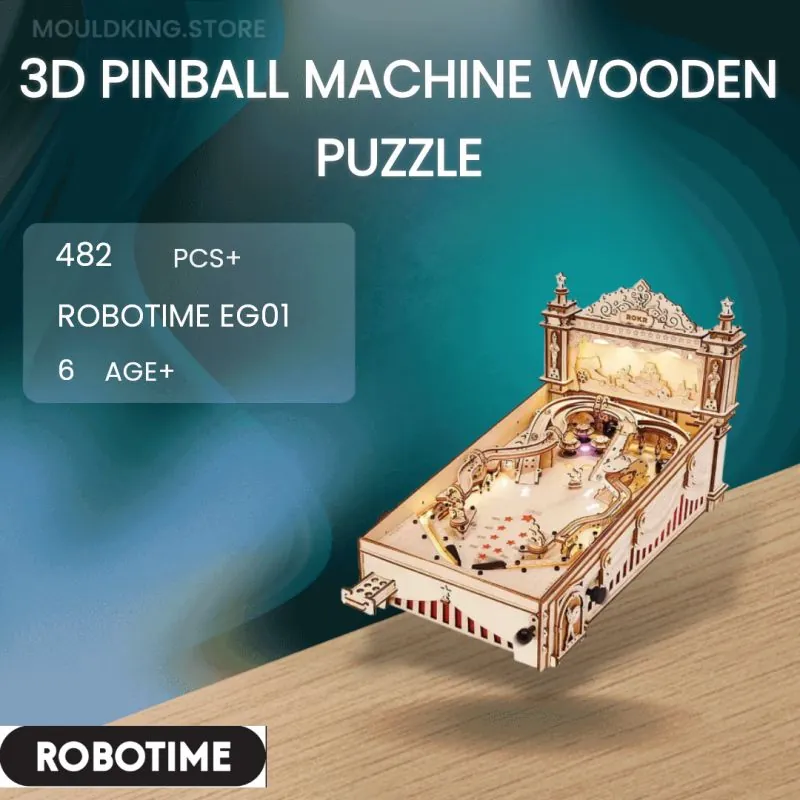 Bouwmodell 3D pinball machine